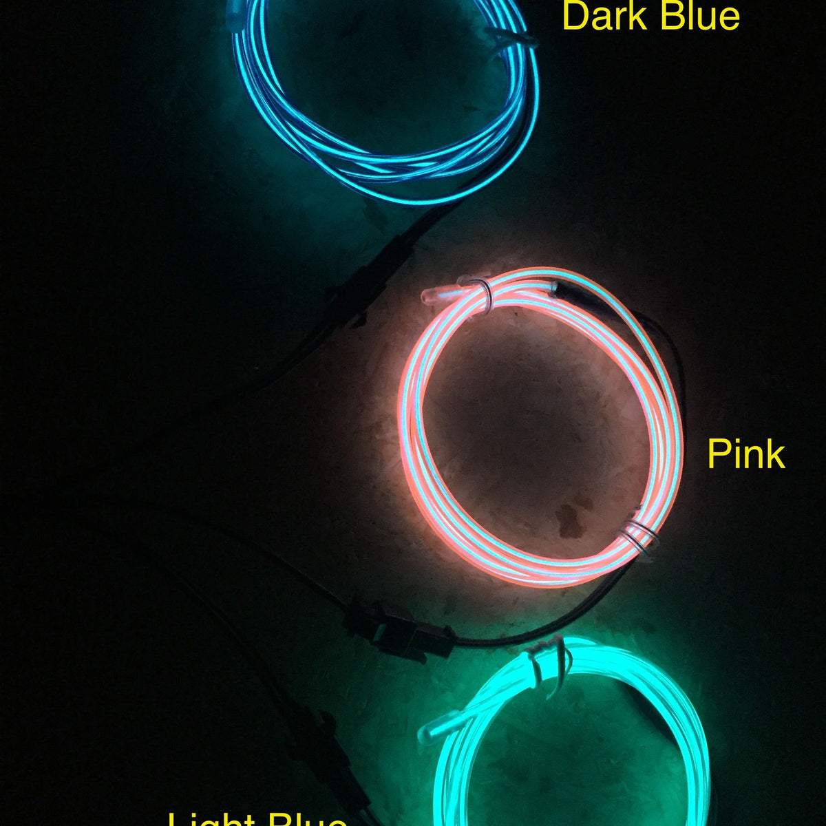 EL Wire - (1,2,3 or 5mtr)| Wholesale prices NZ wide | Glowsticks Ltd
